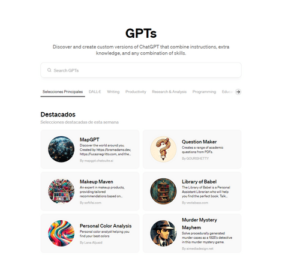 GPTs que son y como usarlos - AI
